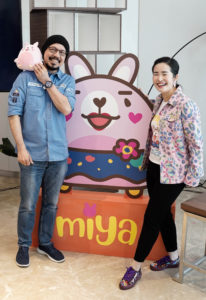 Mira Hoeng Launches Miya Collab with LINE and BenihBaik.com | Sugar ...