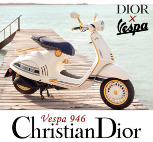 Dior X Vespa : VESPA 946 CHRISTIAN DIOR | Sugar & Cream | A Beautiful ...