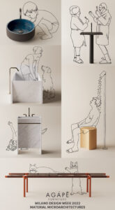 AGAPE AT MILANO DESIGN WEEK 2022 – MATERIAL MICROARCHITECTURES | Sugar ...