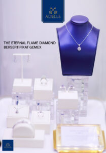 ADELLE JEWELLERY THE ETERNAL FLAME DIAMOND BERSERTIFIKAT GEMEX | Sugar & Cream | A Beautiful ...