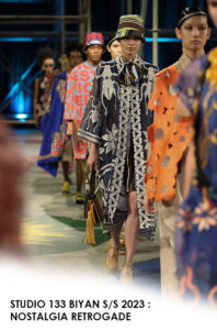STUDIO 133 BIYAN S/S 2023 : NOSTALGIA RETROGADE | Sugar & Cream | A ...