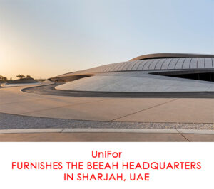 UniFor FURNISHES THE BEEAH HEADQUARTERS IN SHARJAH, UAE | Sugar & Cream ...