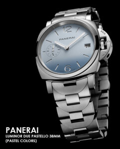 PANERAI – LUMINOR DUE PASTELLO 38MM (PASTEL COLORS) | Sugar & Cream | A ...