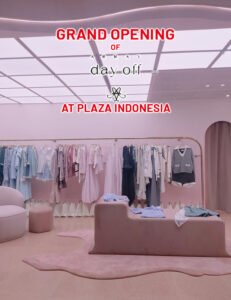 GRAND OPENING OF ARRAY DAY OFF AT PLAZA INDONESIA | Sugar & Cream | A Beautiful Life Deserves a ...
