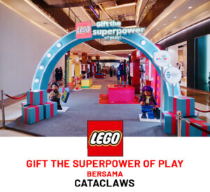 LEGO : GIFT THE SUPERPOWER OF PLAY BERSAMA CATACLAWS! | Sugar & Cream ...