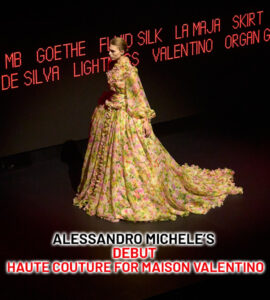 ALESSANDRO MICHELE’S DEBUT HAUTE COUTURE FOR MAISON VALENTINO | Sugar ...